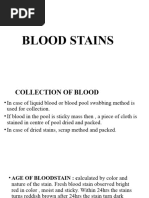 Hemastix Presumptive Test For Blood | PDF | Blood | Crime Scene