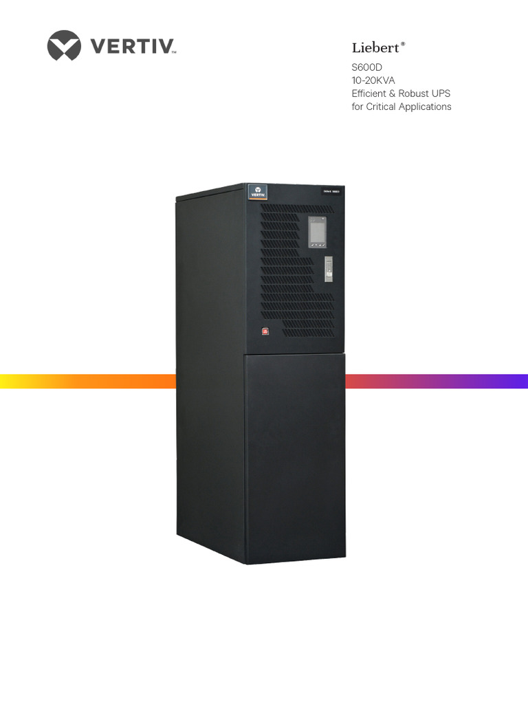 liebert-s600-br-en-in | PDF | Power Inverter | Battery Charger