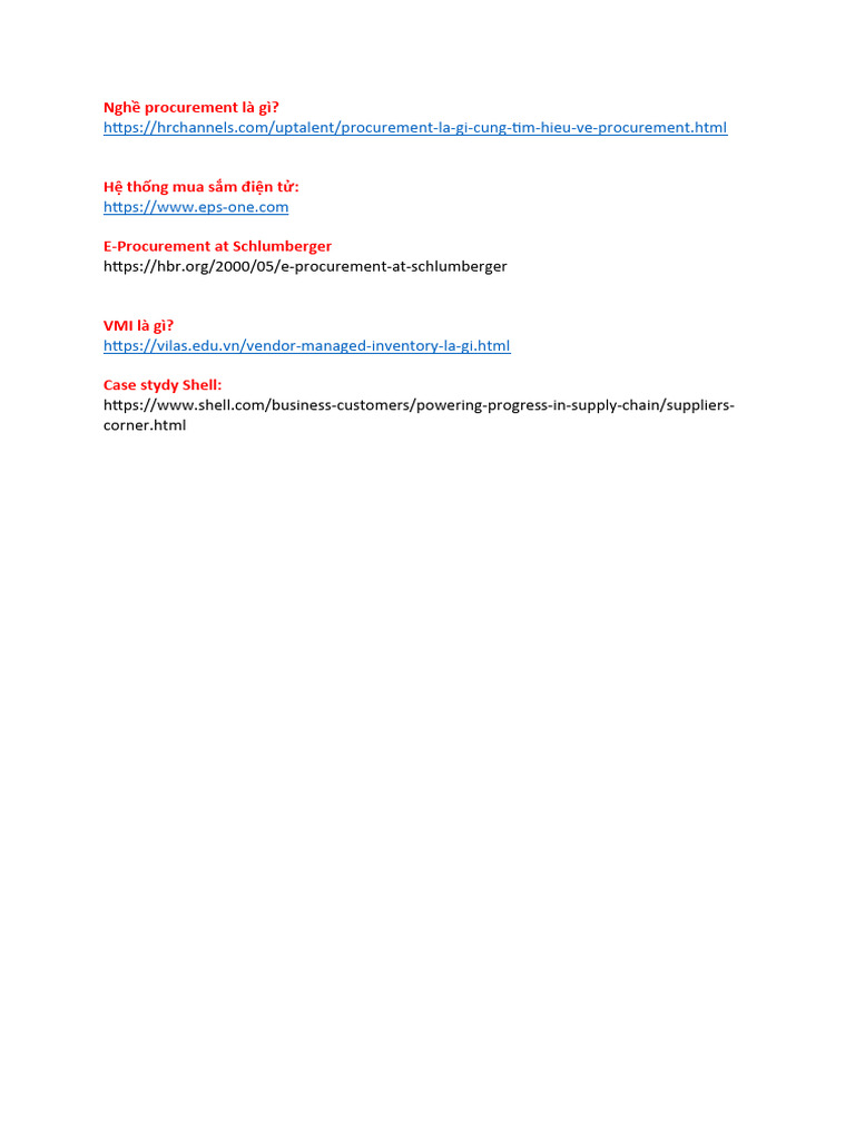 Case Study Procurement | PDF