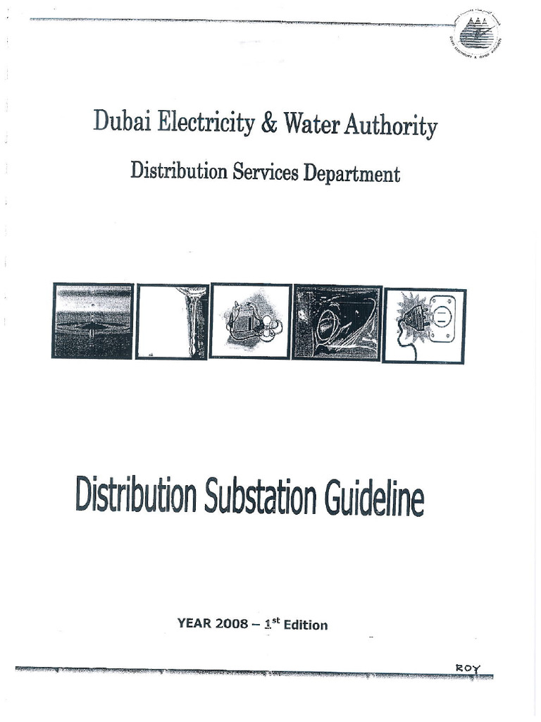 Distribution Substation Guidelines 2008 DEWA | PDF