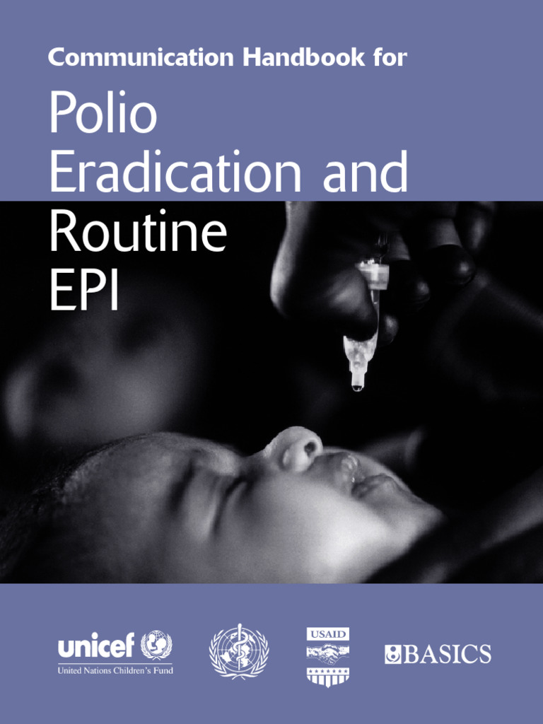 Polio Handbook | PDF | World Health Organization | Eradication Of ...