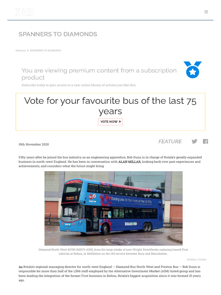 Spanners To Diamonds | PDF | Transport | Public Transport