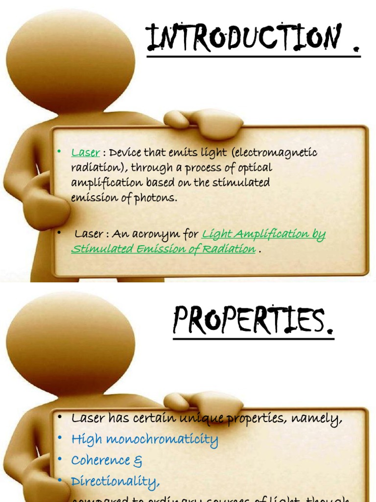 Laser Light: Properties and Mechanisms | PDF | Laser | Emission Spectrum