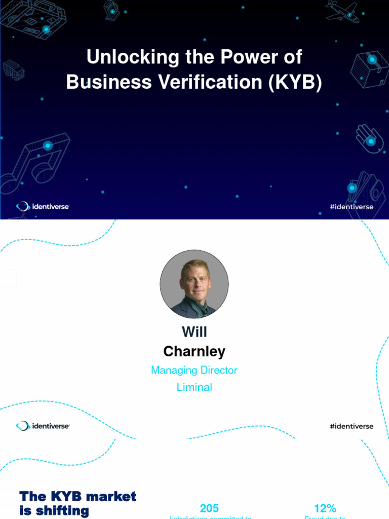 IMPORTANTE - Unlocking The Power of Entity Verification - Identiverse ...