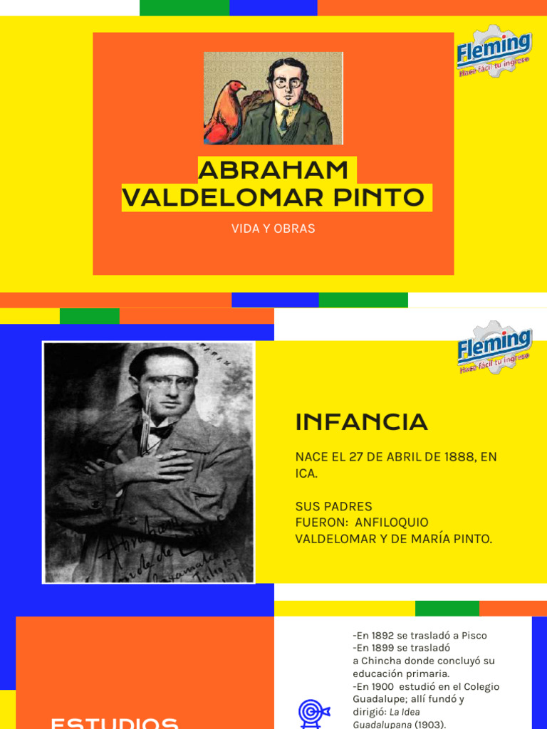 Infancia de Abraham Valdelomar | PDF | Clásicos