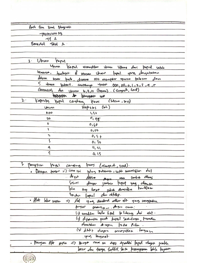 TP 2 - Andi Ilmi - Teksol 2 | PDF