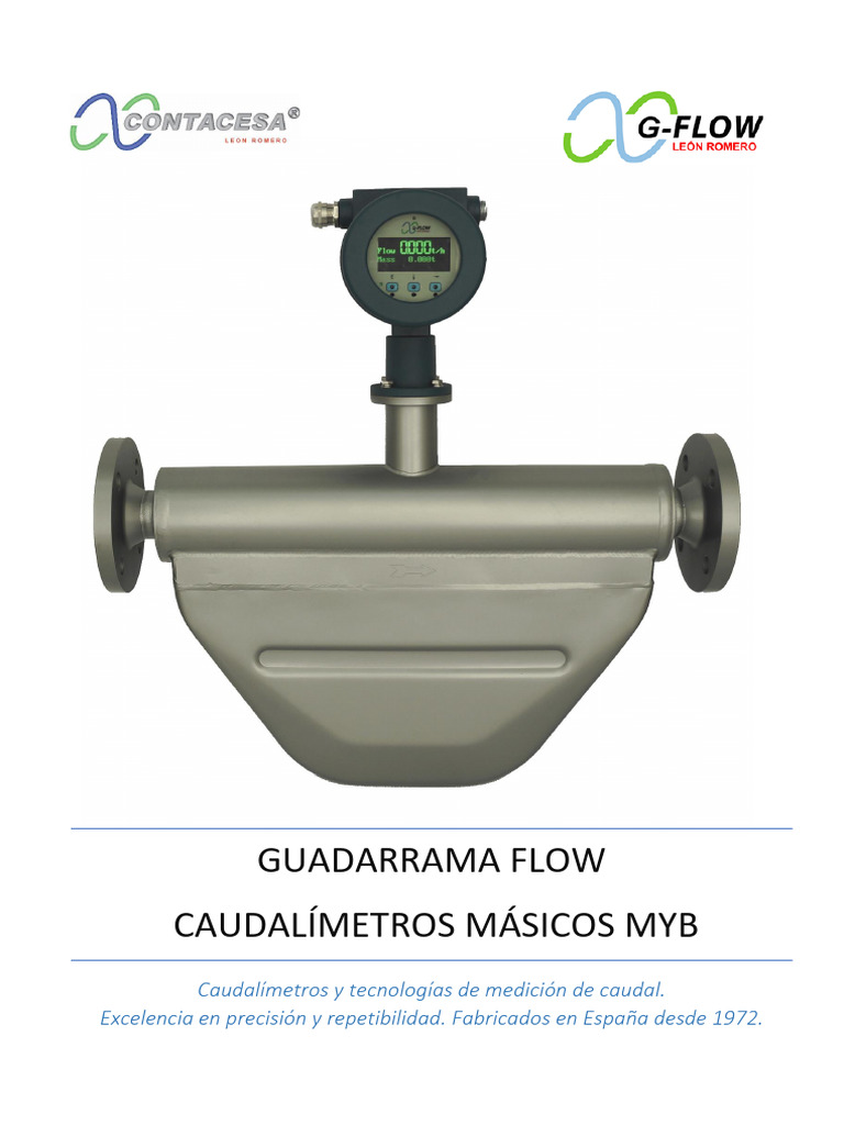 Folleto Masico | PDF | Medición de flujo | Metrología