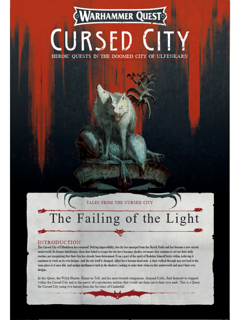 Cursed City - Failing Light (A) | PDF