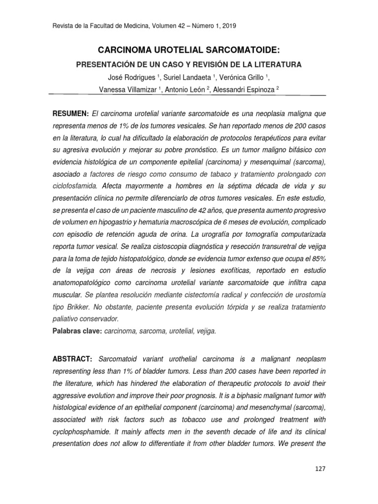 16479-Texto Del Artículo-144814485139-1-10-20190713 | PDF | Cáncer ...