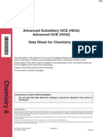 IAL Chemistry Data Booklet | PDF | Sets Of Chemical Elements | Periodic ...
