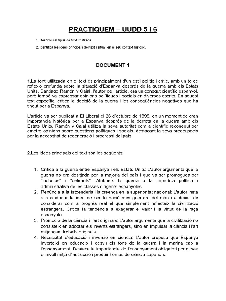 Practiquem Ud5,6 | PDF