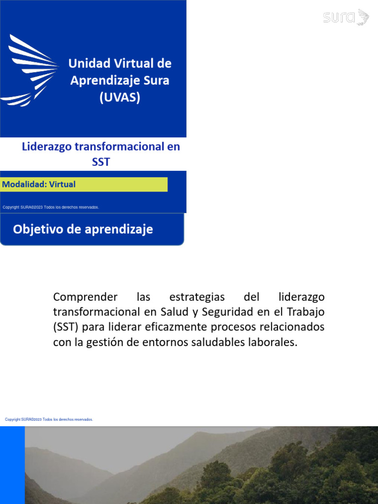 Liderazgo Transformacional en SST | PDF | Derechos de autor | Liderazgo