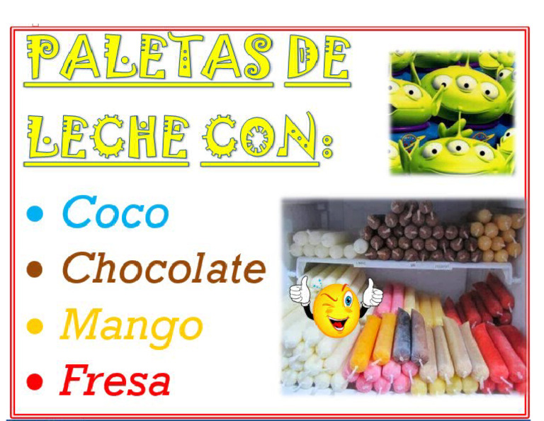 Publicidad Paletas | PDF