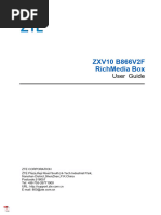 ZTE H1600 Home Gateway User Manual | PDF | Wi Fi | Computer Network
