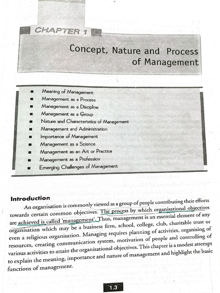 Unit-1 MPOB BBA101, Notes | PDF