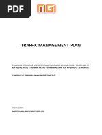 Traffic Management Plan - Template | PDF | Traffic | Road