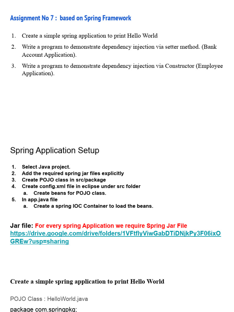 Module 3 Assignments java (MCA) | PDF | Spring Framework | Computing ... Module 3 Assignments java (MCA) | PDF | Spring Framework | Computing ...