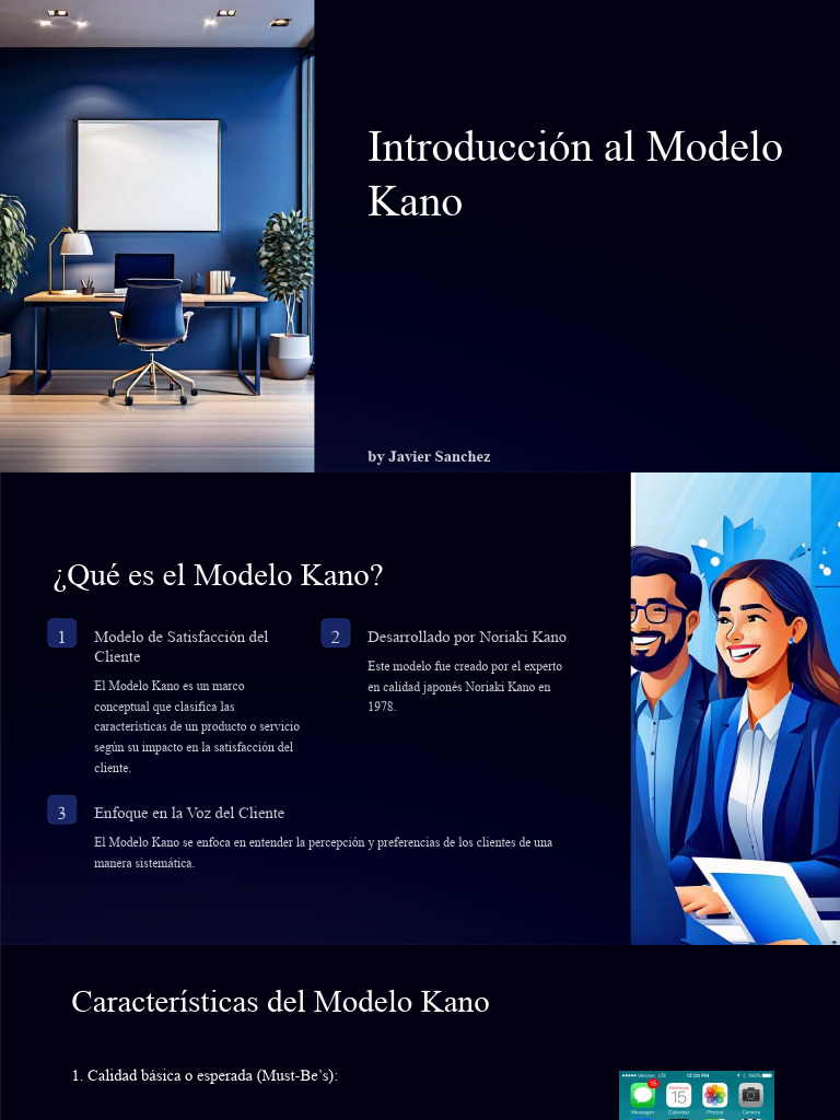 Introducción Al Modelo Kano: by Javier Sanchez | PDF | La satisfacción del cliente | Cliente