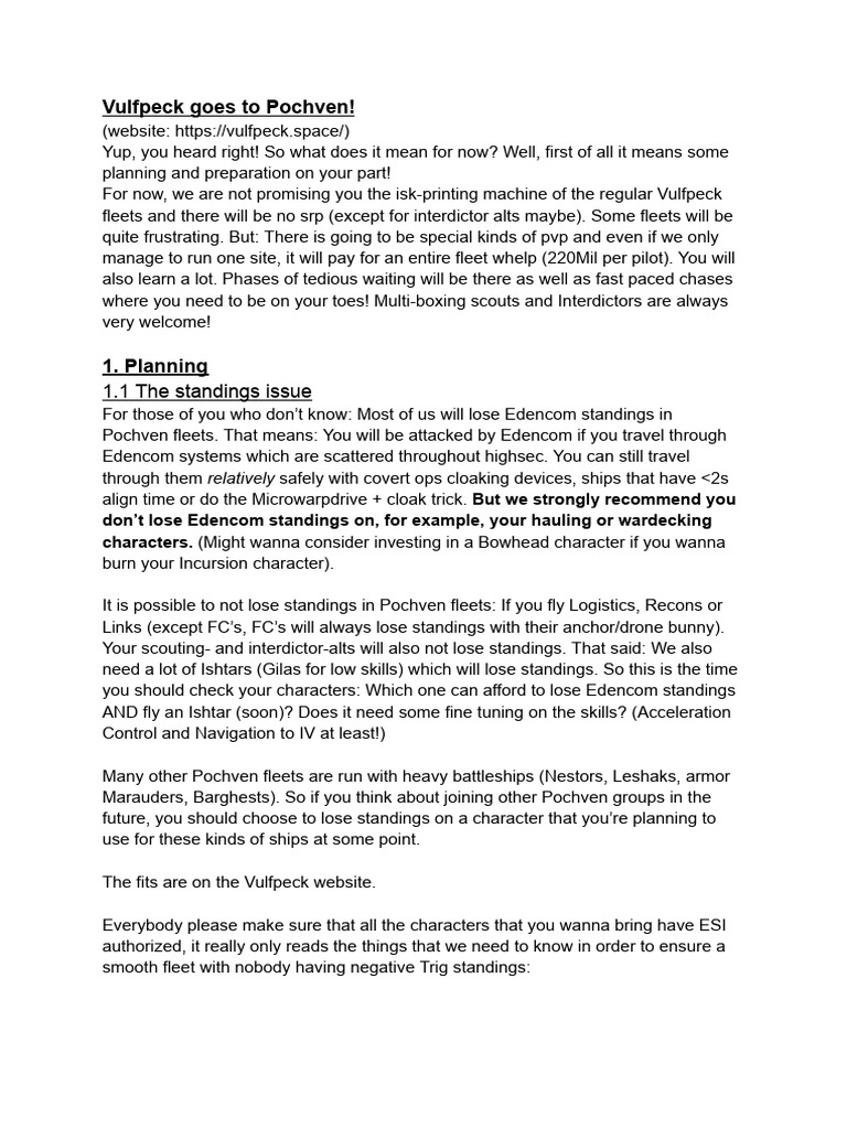 Vulfpeck Goes To Pochven! | PDF