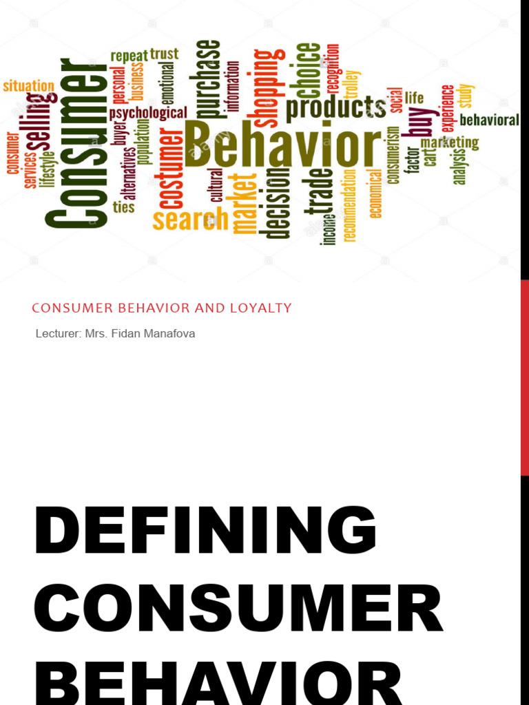 Unit3 - Consumer Behaviour and Communication | Download Free PDF | Consumer Behaviour | Behavior