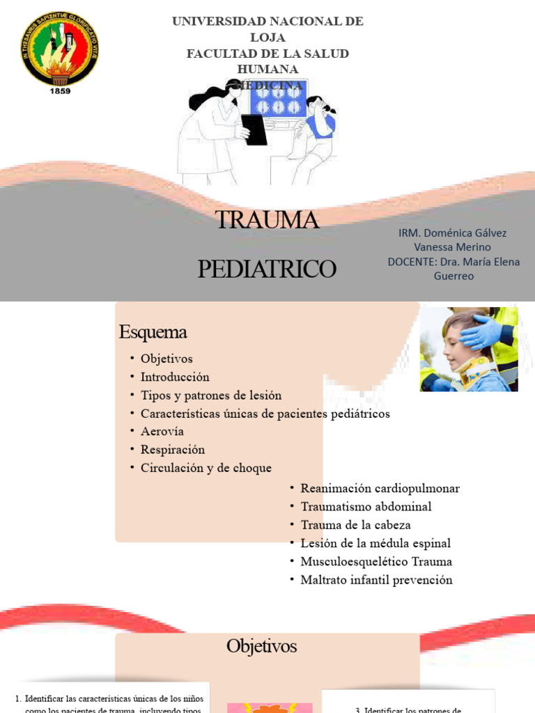 Trauma Pediatrico | PDF | Reanimación cardiopulmonar | Medicina CLINICA