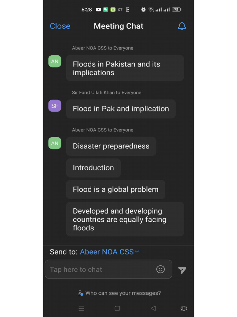 Sir Fareed NOA Lecture | PDF