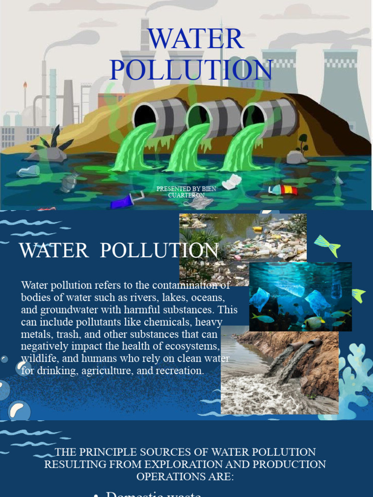 Water Pollution BCuarteron | PDF