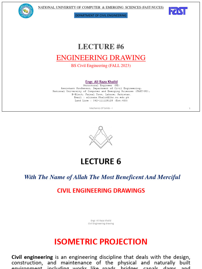 6 - Civil Engineering Drawing (05-09-23) | PDF | Civil Engineering ...