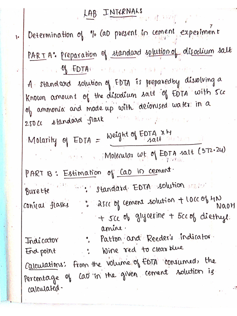Lab Internals | PDF
