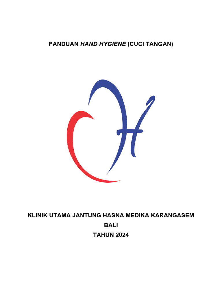 SK Panduan Hand Hygiene | PDF