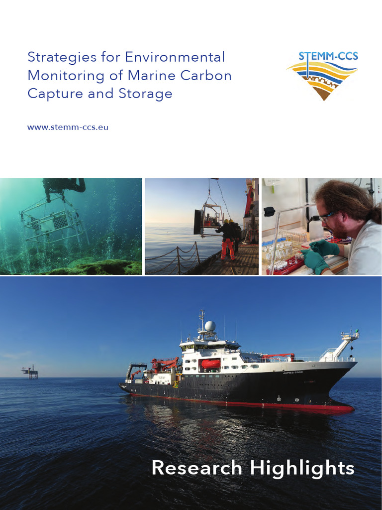 2020 Stemm-Ccs Strategies For Environmental Monitoring of Marine Carbon ...