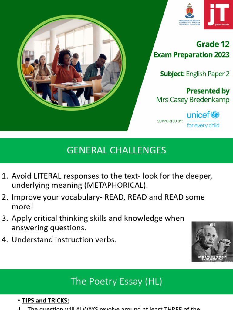 Gr12 Eng PrepConf2023 P2 Theory-1 | PDF | Poetry | Essays