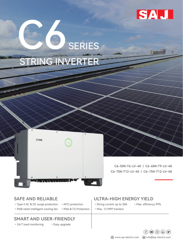 02 - Datasheet - C6-50K-T6-LV-40 | PDF | Alternating Current | Power ...