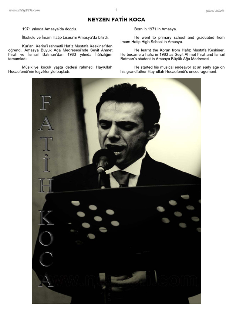 Fatih Koca Ney Zen | PDF