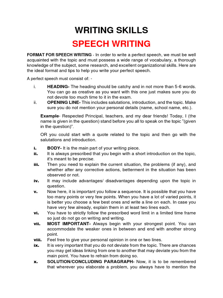 Writing Skills | Download Free PDF | Cognitive Science | Human Communication