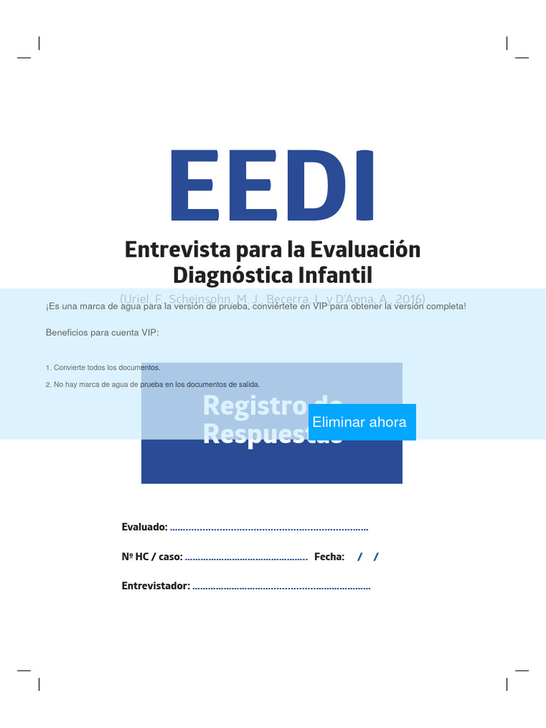 EEDI Respuestas | PDF