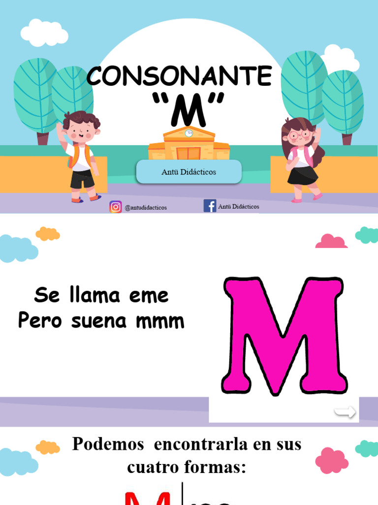 Consonante M | PDF