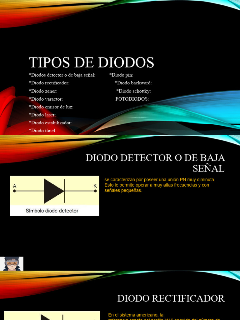 Tipos de Diodos y sus Características | PDF