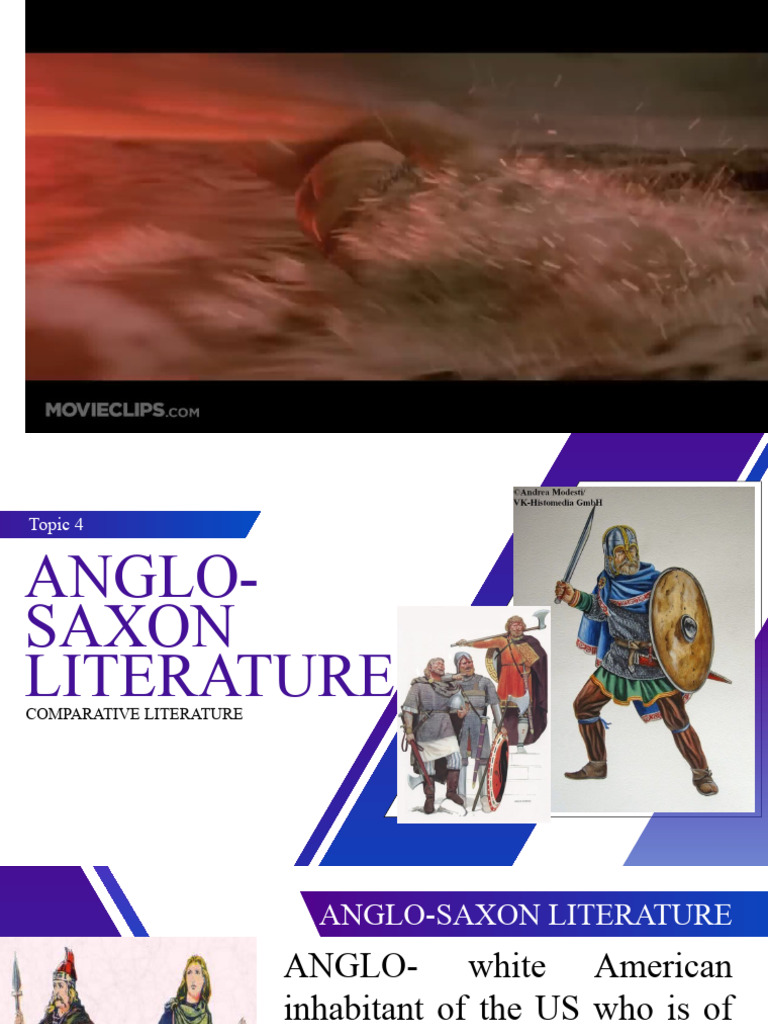 Anglo-Saxon Literature Guide | PDF | Sermon | Riddle