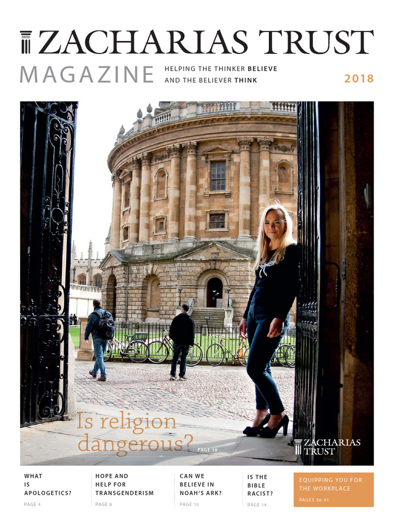 Zacharias Trust - Magazine-2018 | PDF | Christian Apologetics | Faith