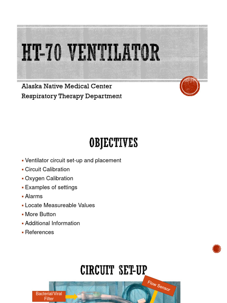 HT 70 Ventilator | Download Free PDF | Respiratory System | Pulmonology
