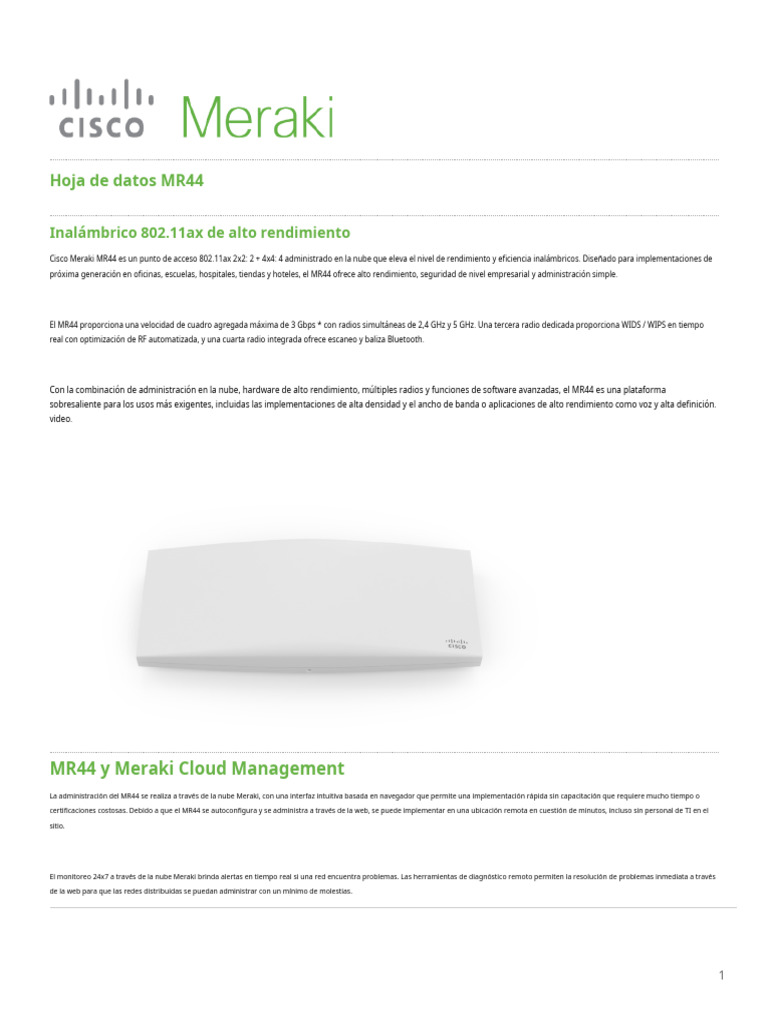 Datasheet MR44.en .Es | PDF | Ieee 802.11 | Bluetooth