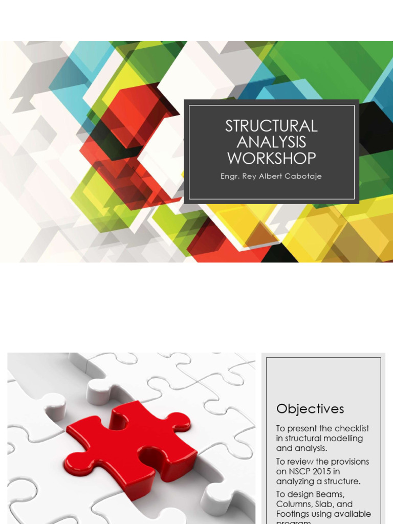 Structural Analysis Workshop Overview | PDF | Earthquake Engineering ...