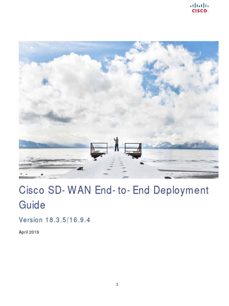 CVD SD Wan Deployment 2019apr | PDF | Virtual Private Network | Networking
