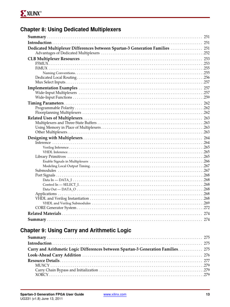 Chapter 8: Using Dedicated Multiplexers: Naming Conventions | PDF ...