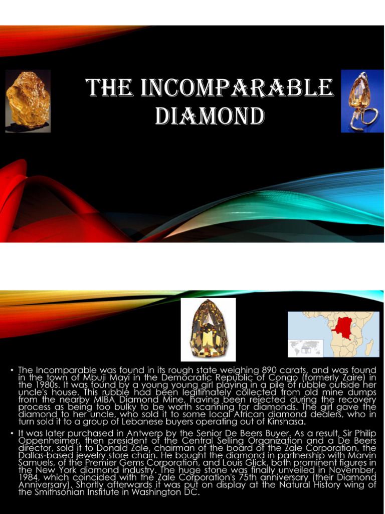 The IncomparablE DIAMOND | PDF