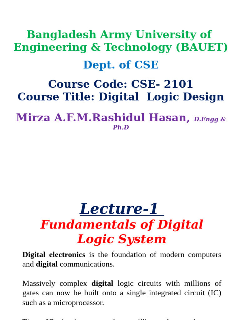 Bangladesh Army University of Engineering & Technology (BAUET) | PDF ...
