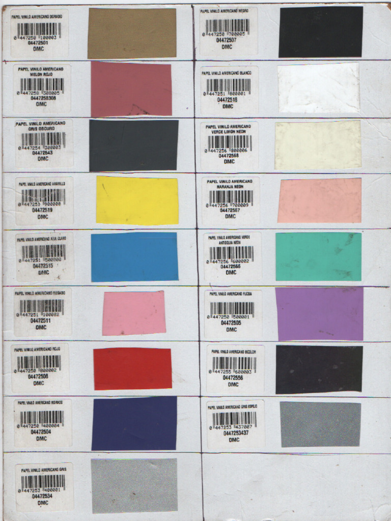 Codigos de Vinilos | PDF