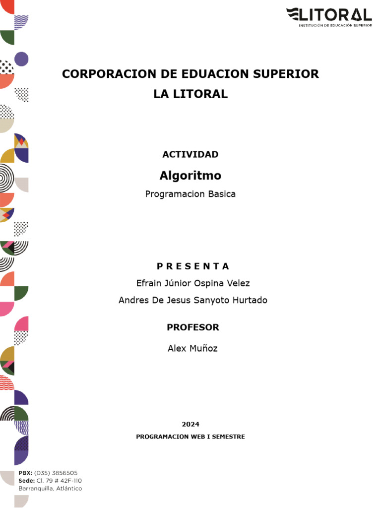 Algoritmos | PDF | Algoritmos | Programación de computadoras