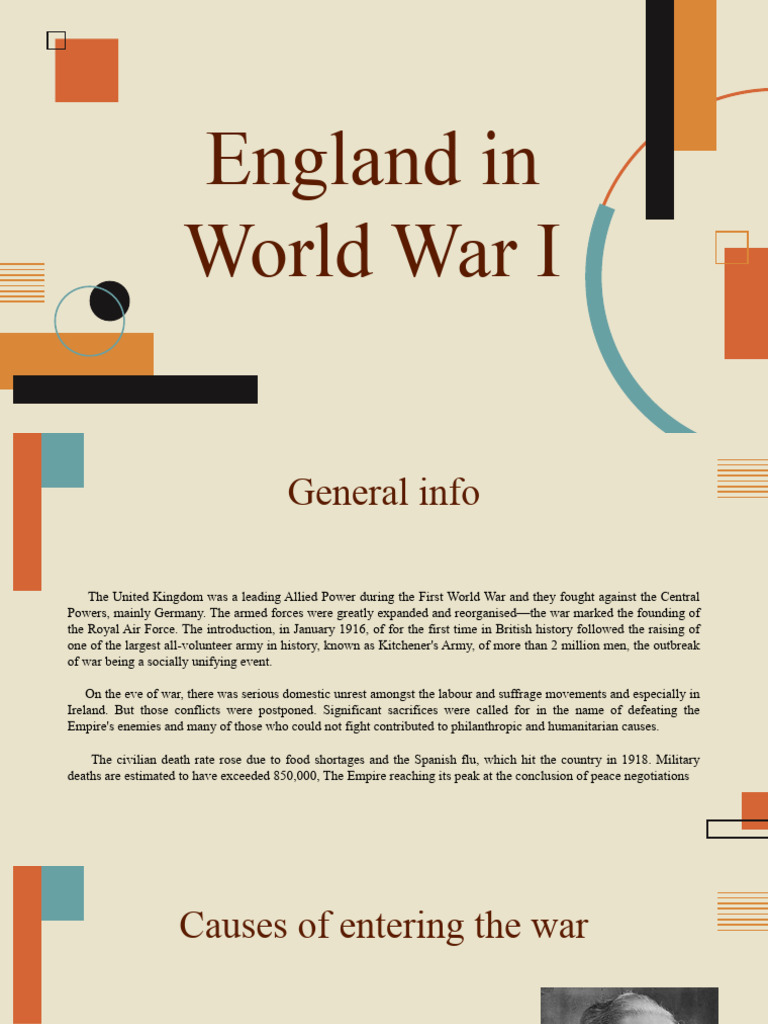 Uk in ww1 | PDF | Military | Conflicts